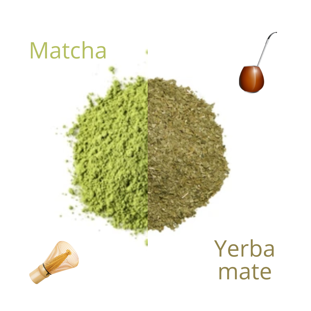 Matcha vs. yerba mate - palstorm